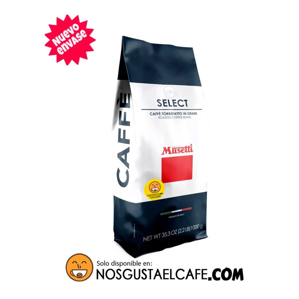 Café italiano Musetti Select Espresso, 1Kg, en grano - Nos gusta el ...
